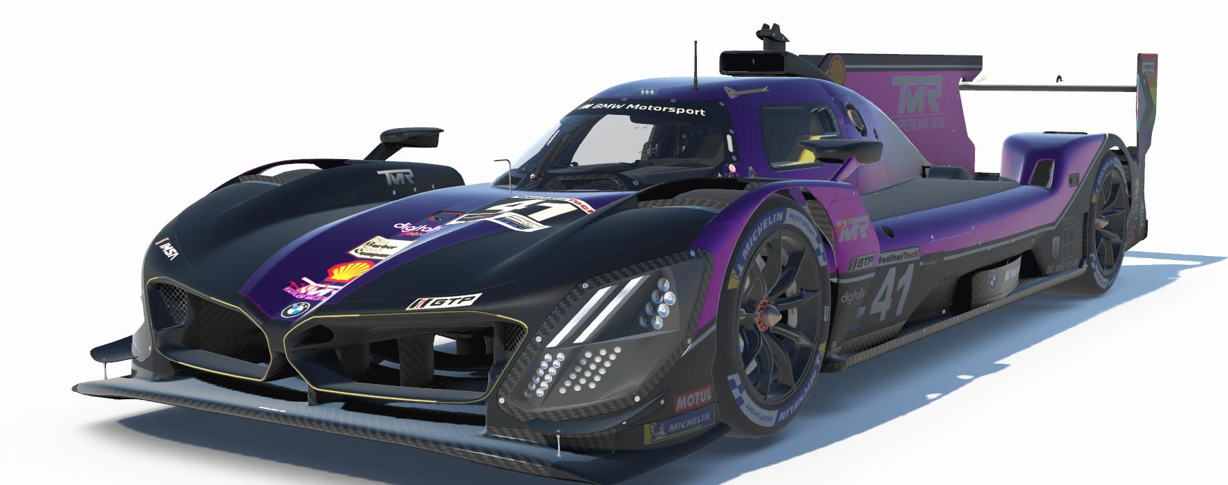 TMR Hypercar Hub Community Livery [Purple] by Taylor Mills - Trading Paints