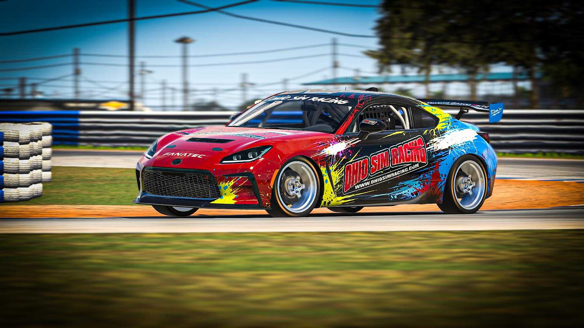 OSR Toyota sim stamped numbers by Britt Vanmeter - Trading Paints