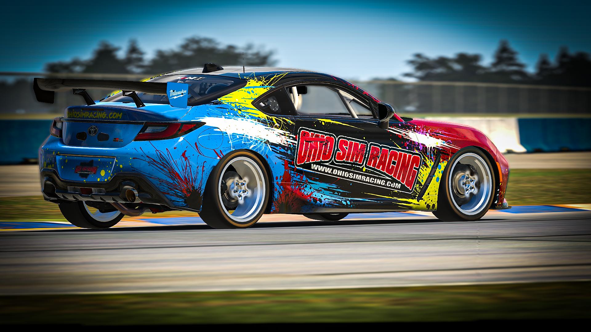 OSR Toyota sim stamped numbers by Britt Vanmeter - Trading Paints