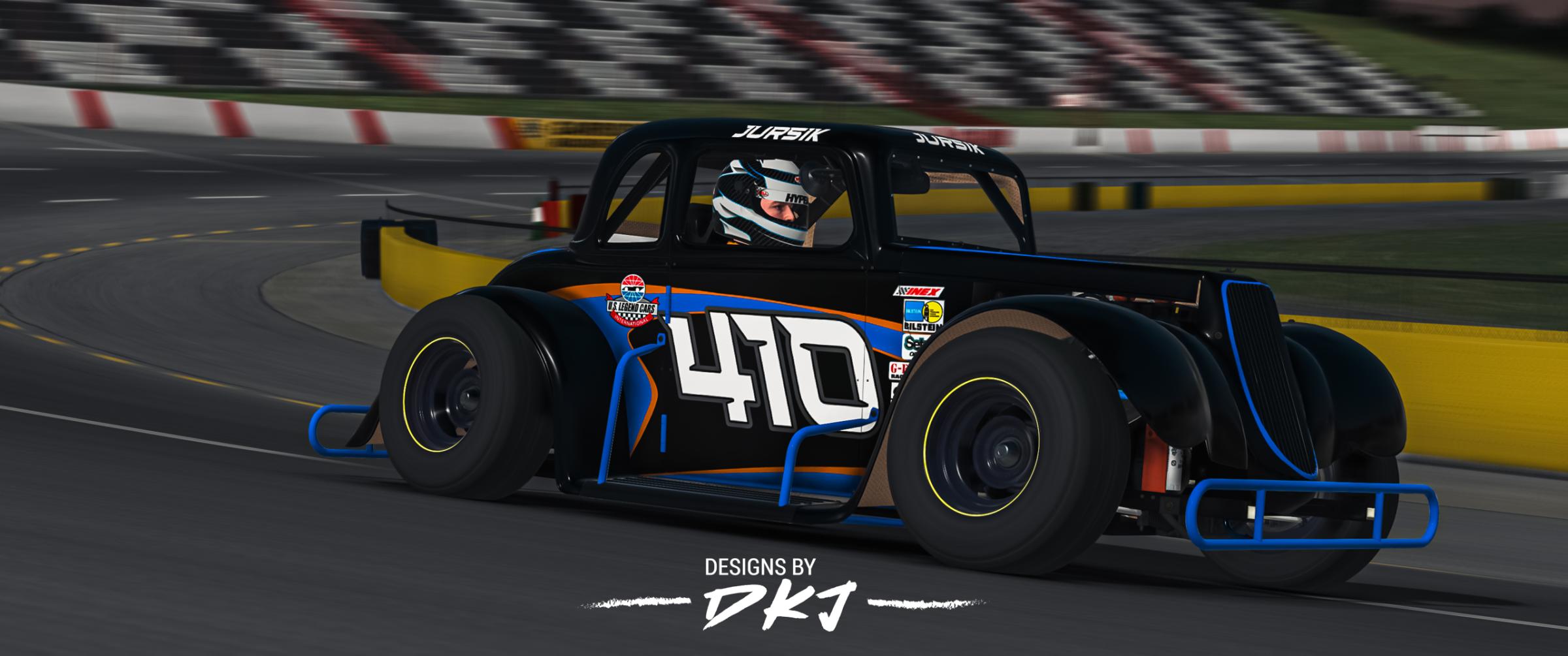 Ryan Jursik 410 Legends Custom Number by David K J. - Trading Paints
