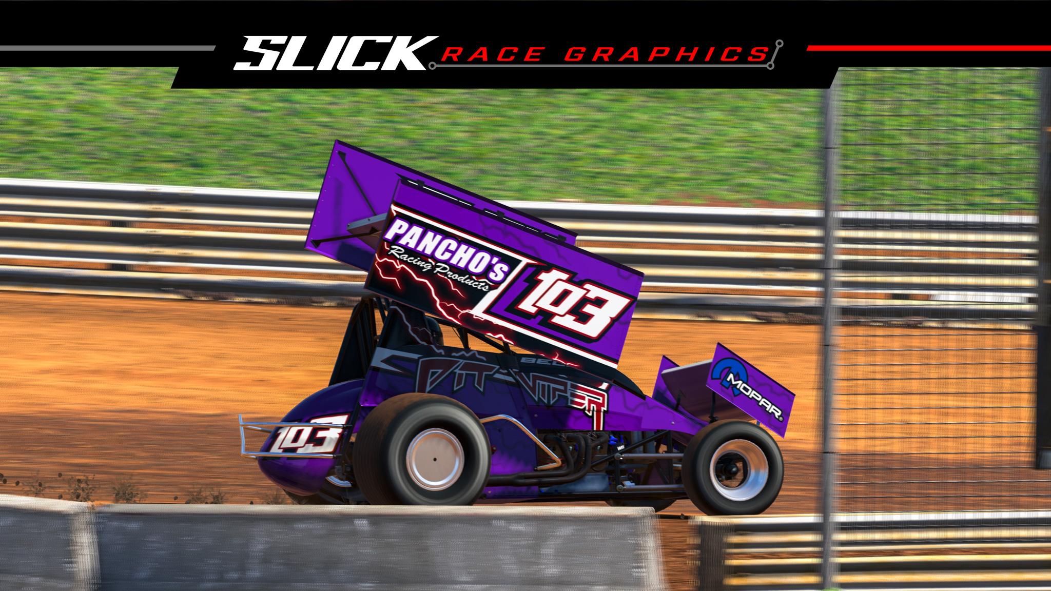 Brooke Bell #103 Dirt Sprint Car by Dillan B. - Trading Paints