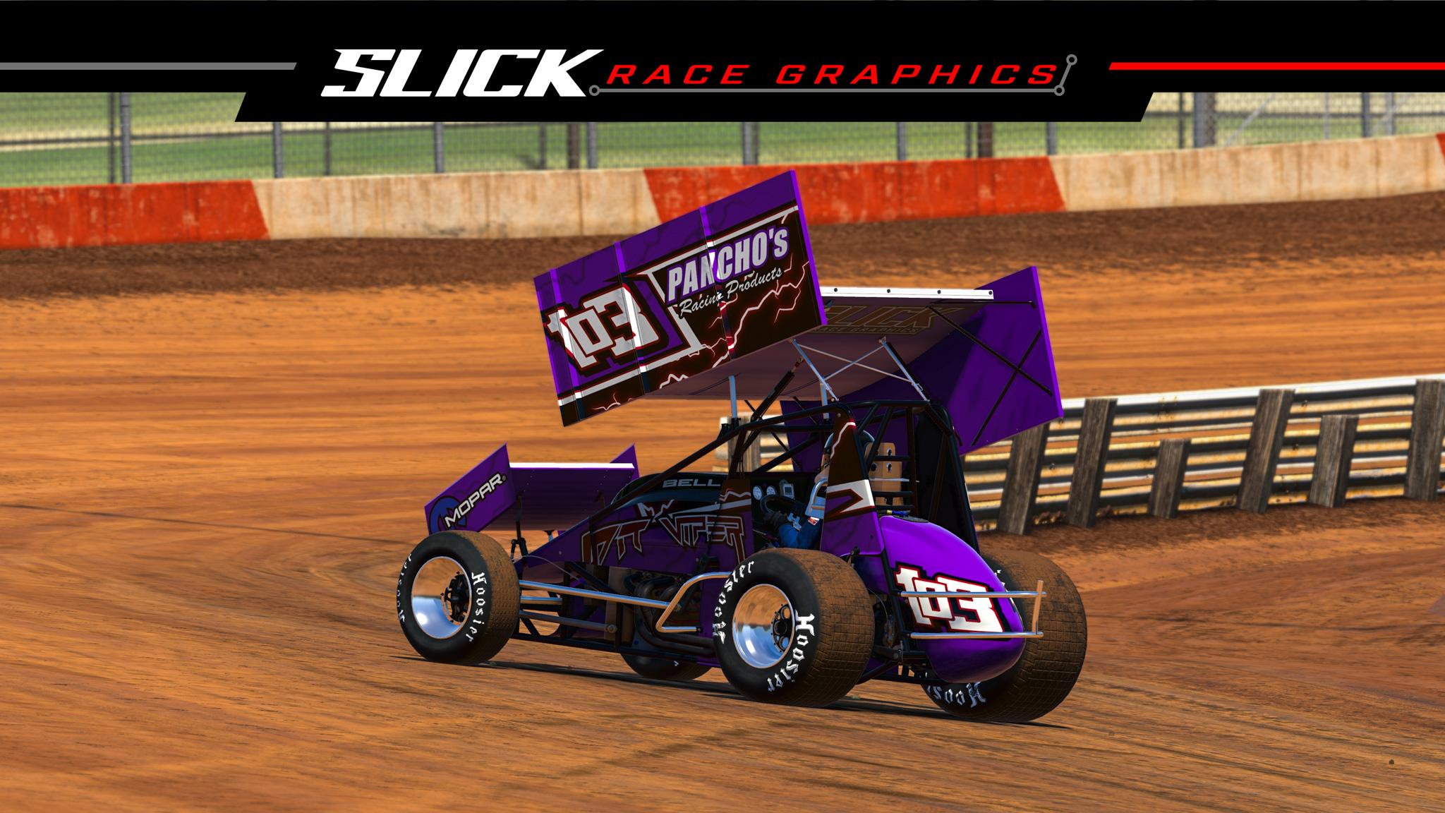 Brooke Bell #103 Dirt Sprint Car by Dillan B. - Trading Paints