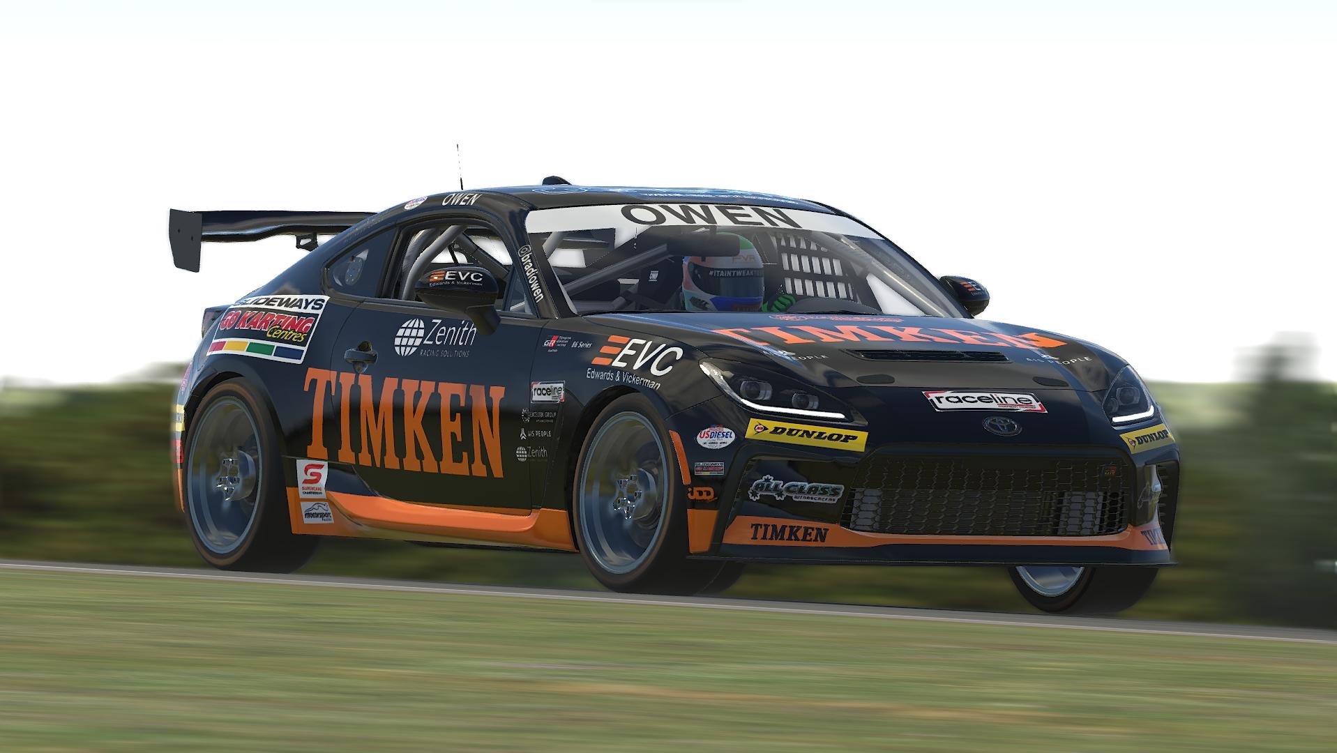 TGRA 86 Series: Bradi Owen *NO NUM* by Isaac Edwards - Trading Paints