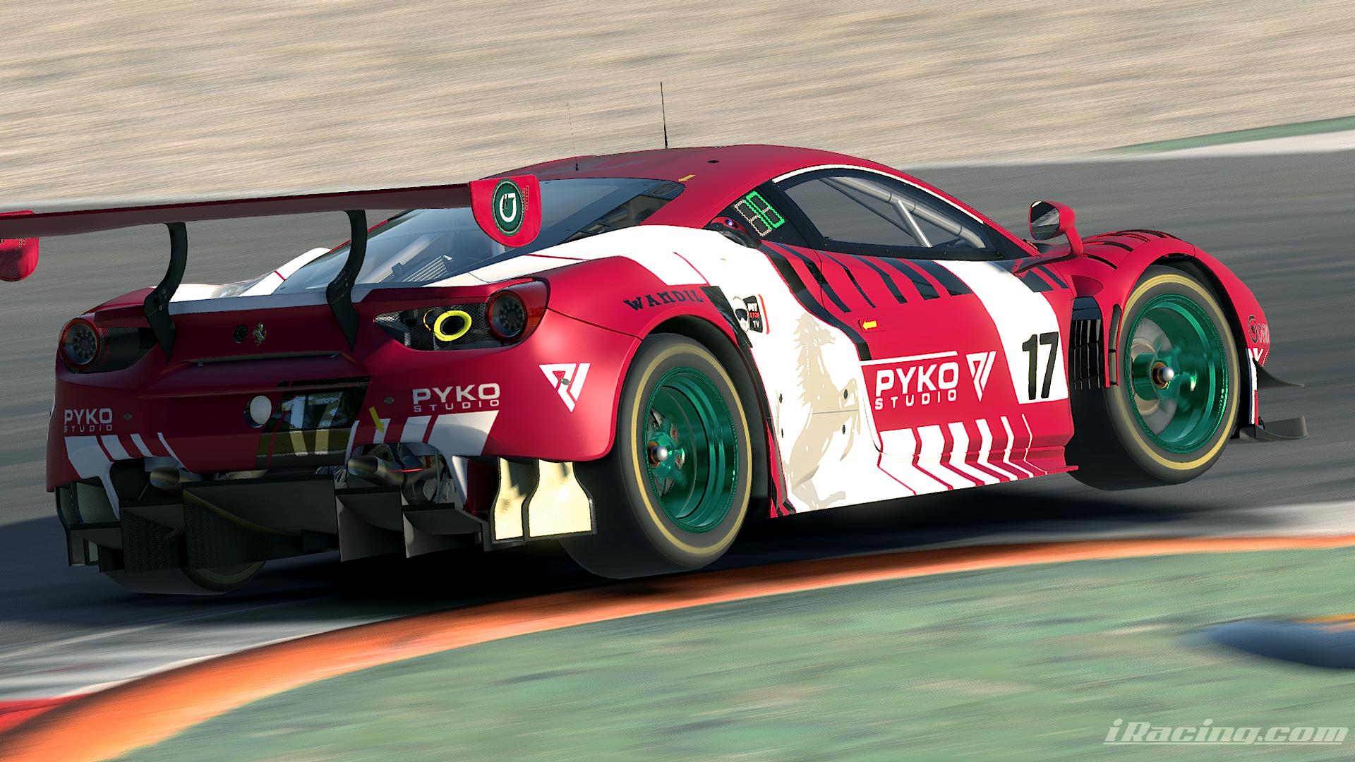 Ferrari 488 GT3 Evo PYKO by Syaiful Ariffin - Trading Paints