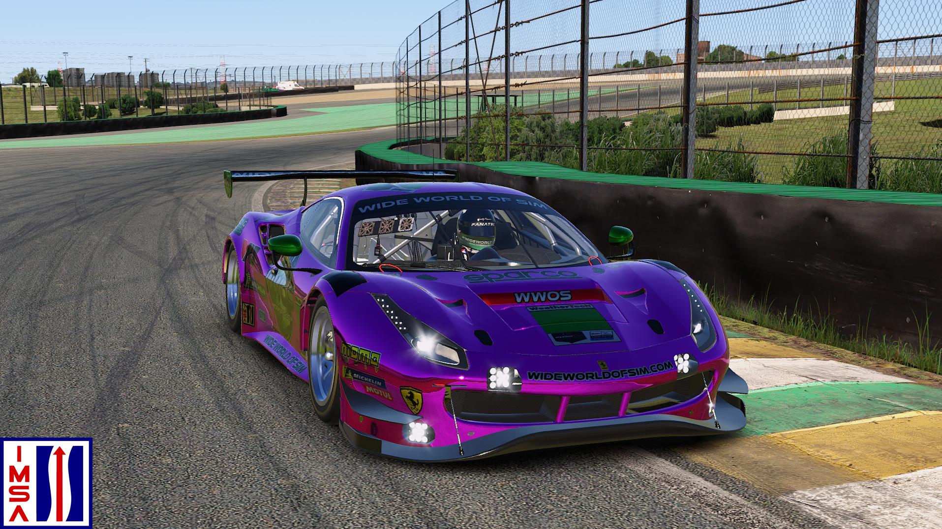 Ferrari 488 GT3 EVO 2020 - IMSA - PINK by Scotty P. - Trading Paints