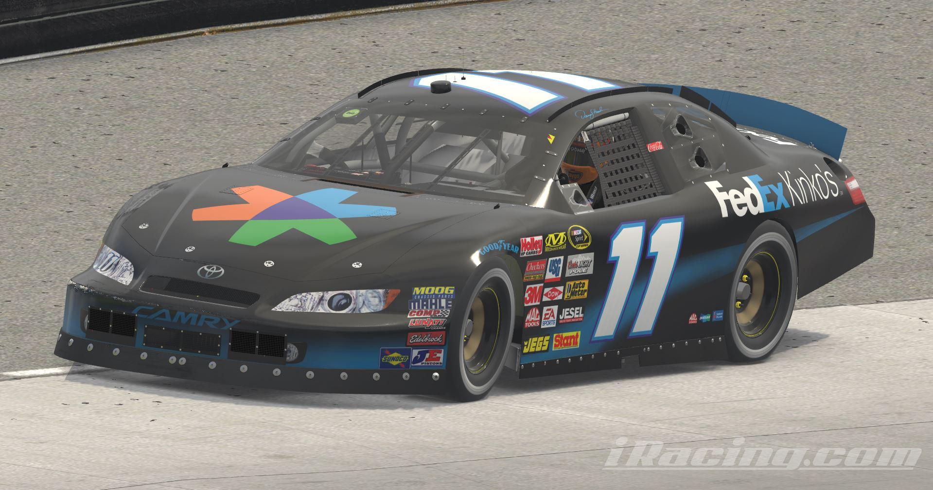 Denny Hamlin 2008 FedEx Kinkos Camry by Brandon Tregembo - Trading Paints