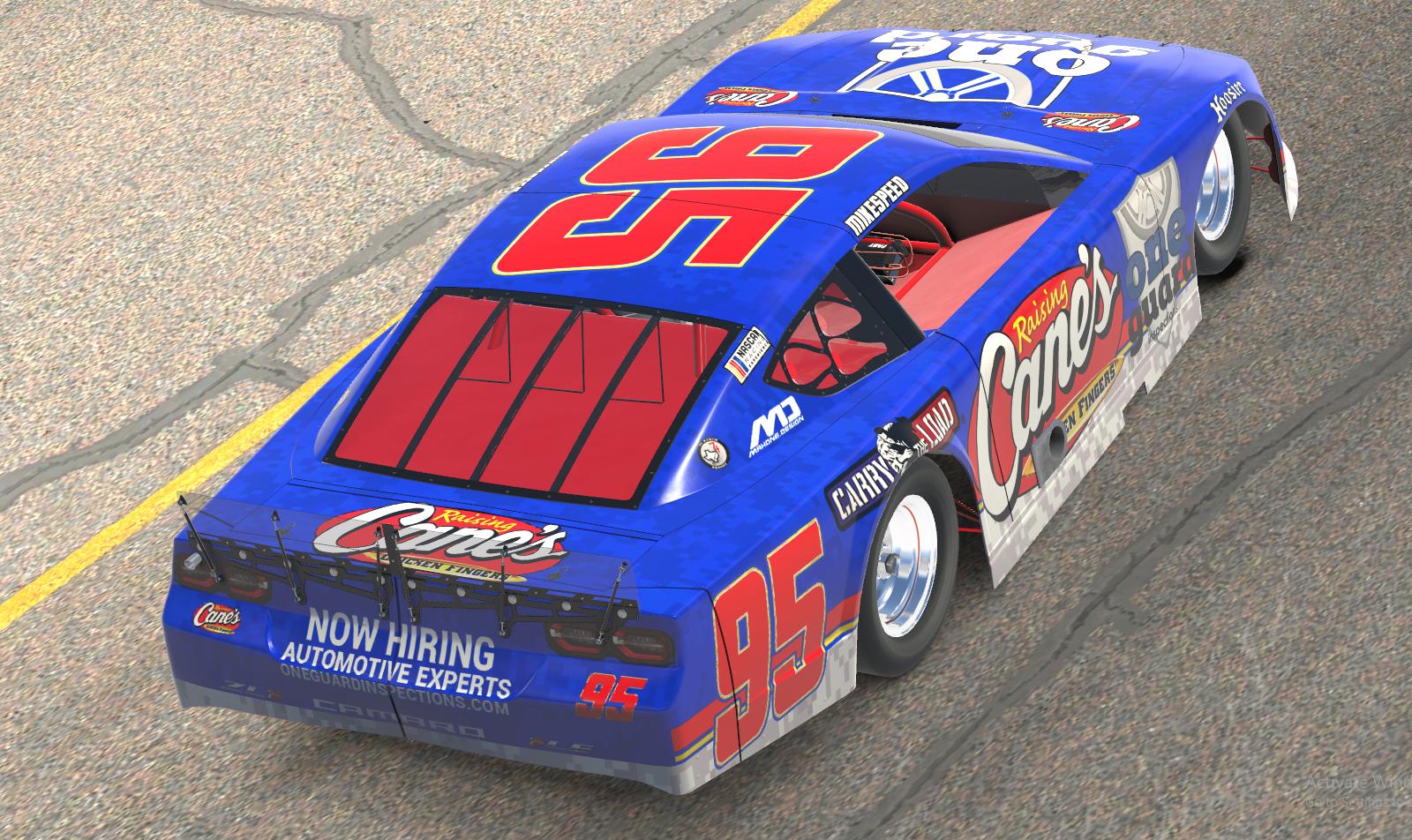 Raising Canes Dodge Charger Super Late by Mike Peters - Trading Paints