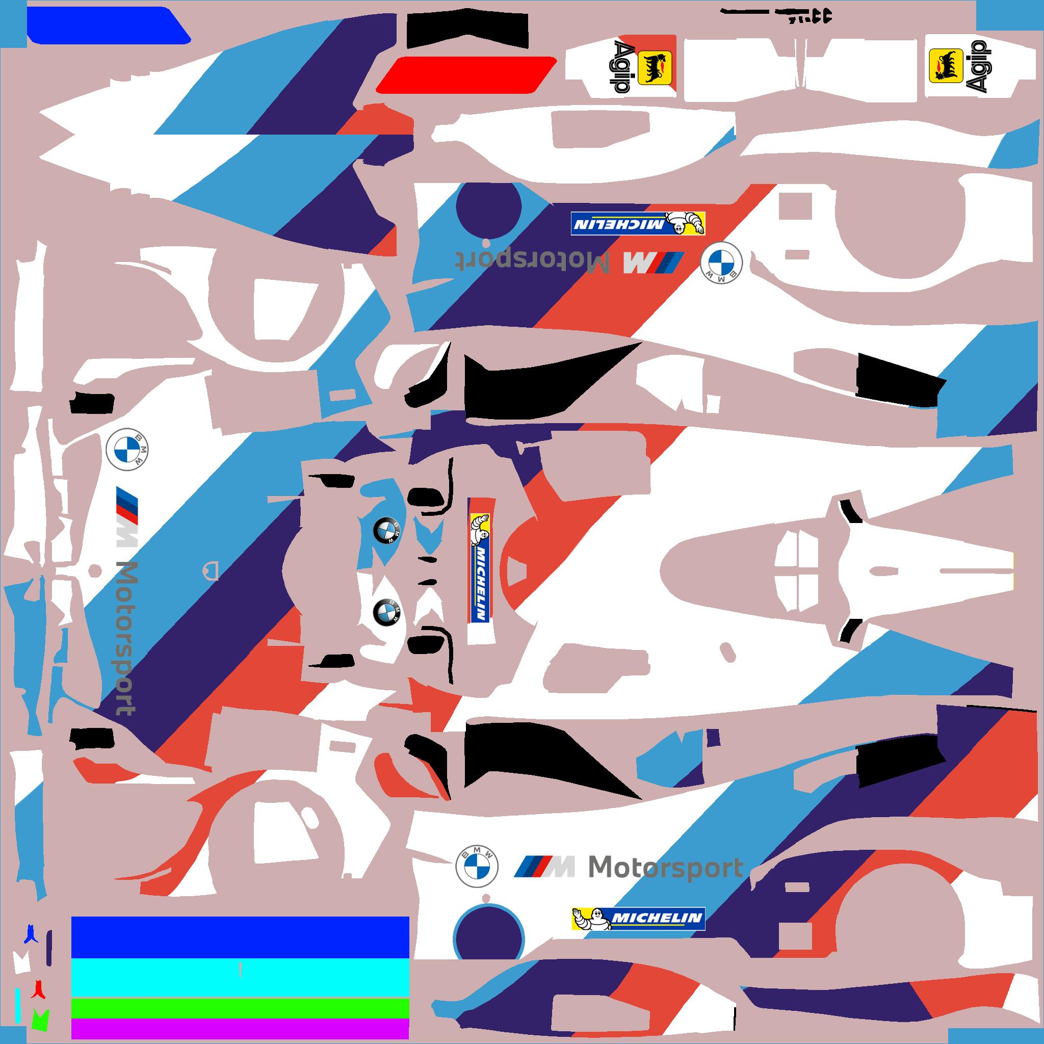 BMW LMPh BMW by Clyde Coman - Trading Paints