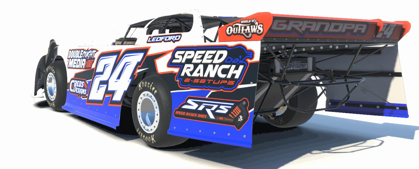 Jayson Ledford Late Model 2023 by Bo C. - Trading Paints