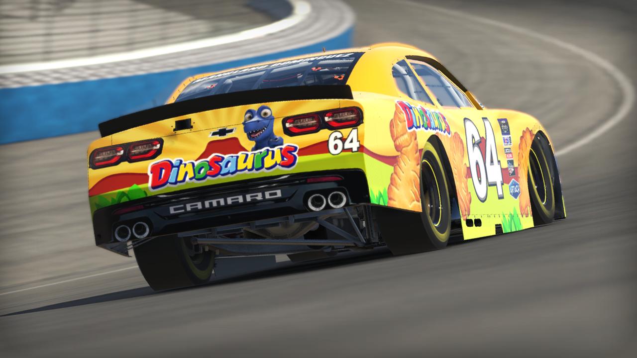 Dinosaurus Xfinity Chevrolet Camaro by Noel C. - Trading Paints