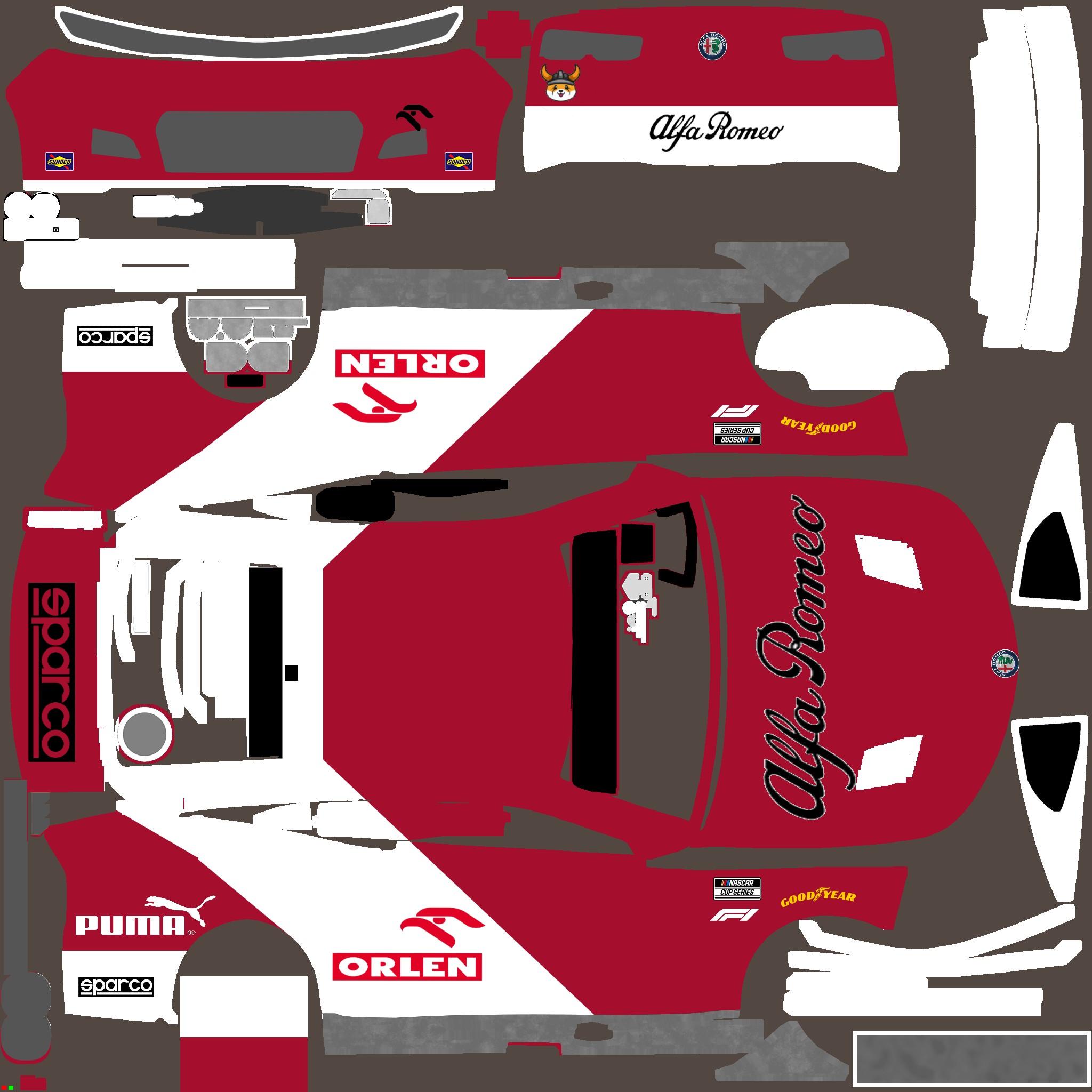 Alfa Romeo F1 by Cameron Brickett - Trading Paints