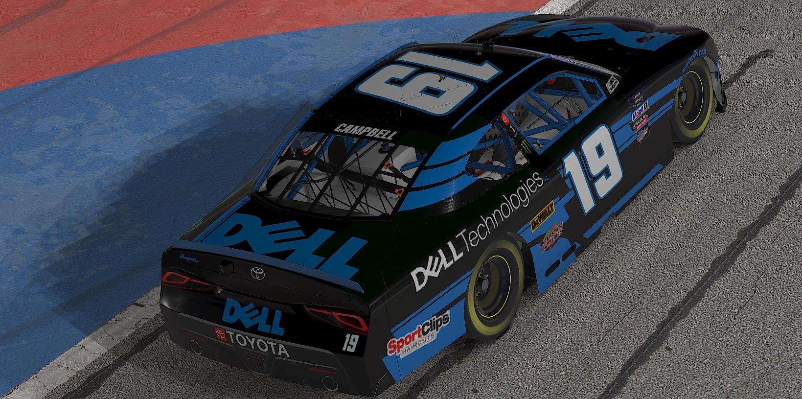 Xfinity Toyota Supra - DELL Technologies by Chance Campbell - Trading ...