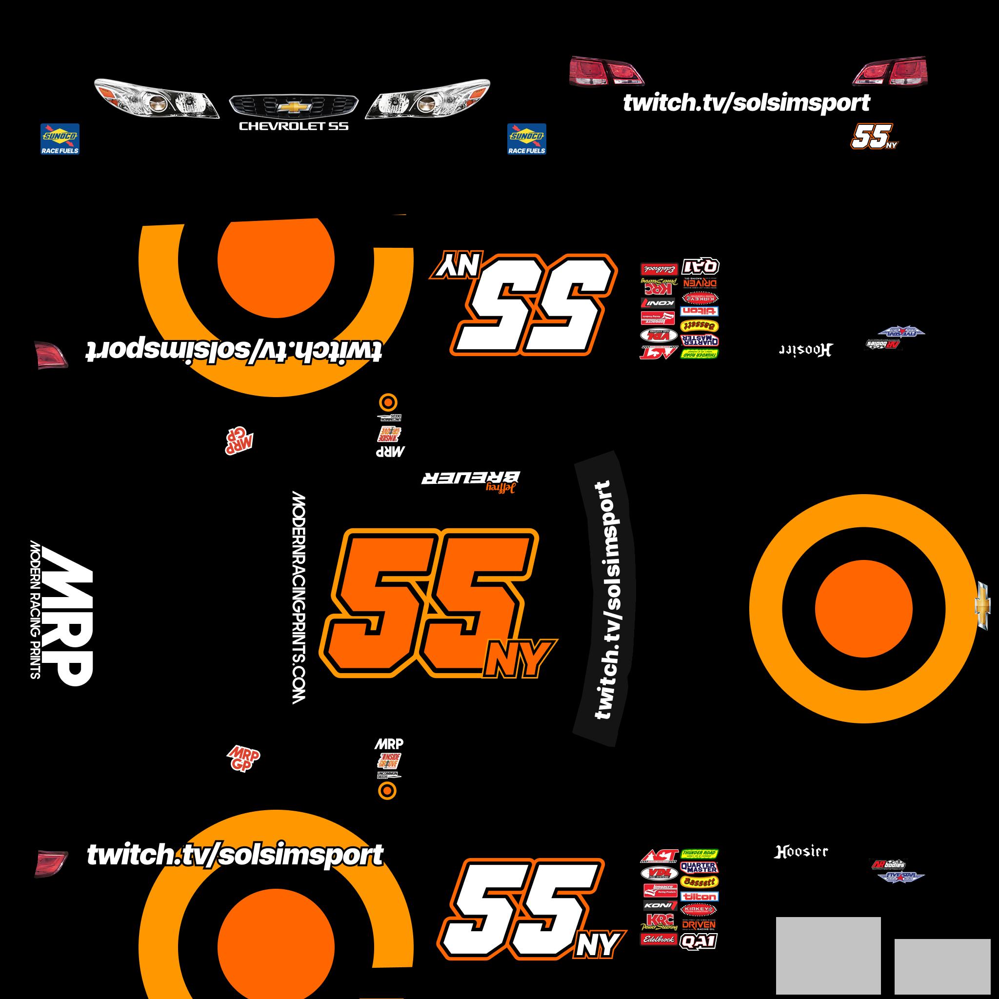 Jeff Breuer - 55NY - Sol Simsport SLM by Matthew Breuer - Trading Paints