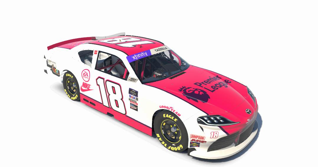 Premier League #18 Custom Number by Gabe Cazzolla - Trading Paints