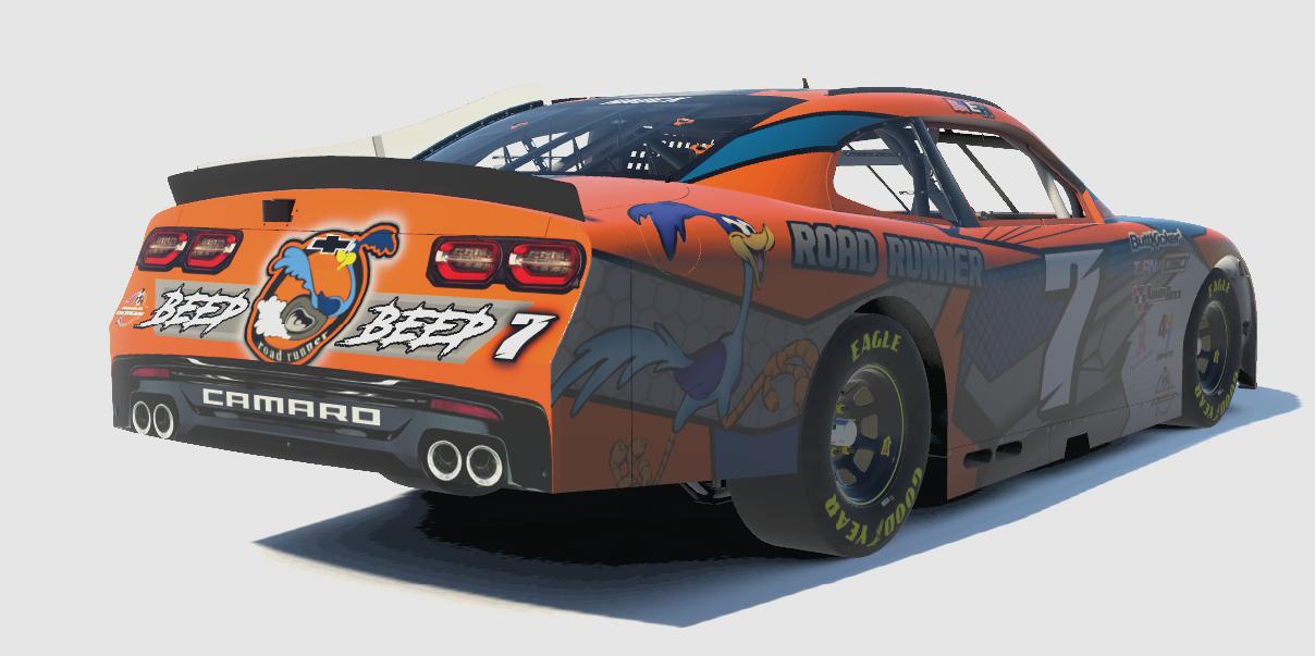 Road Runner - Sim Stamped Numbers by Ed Hauck - Trading Paints