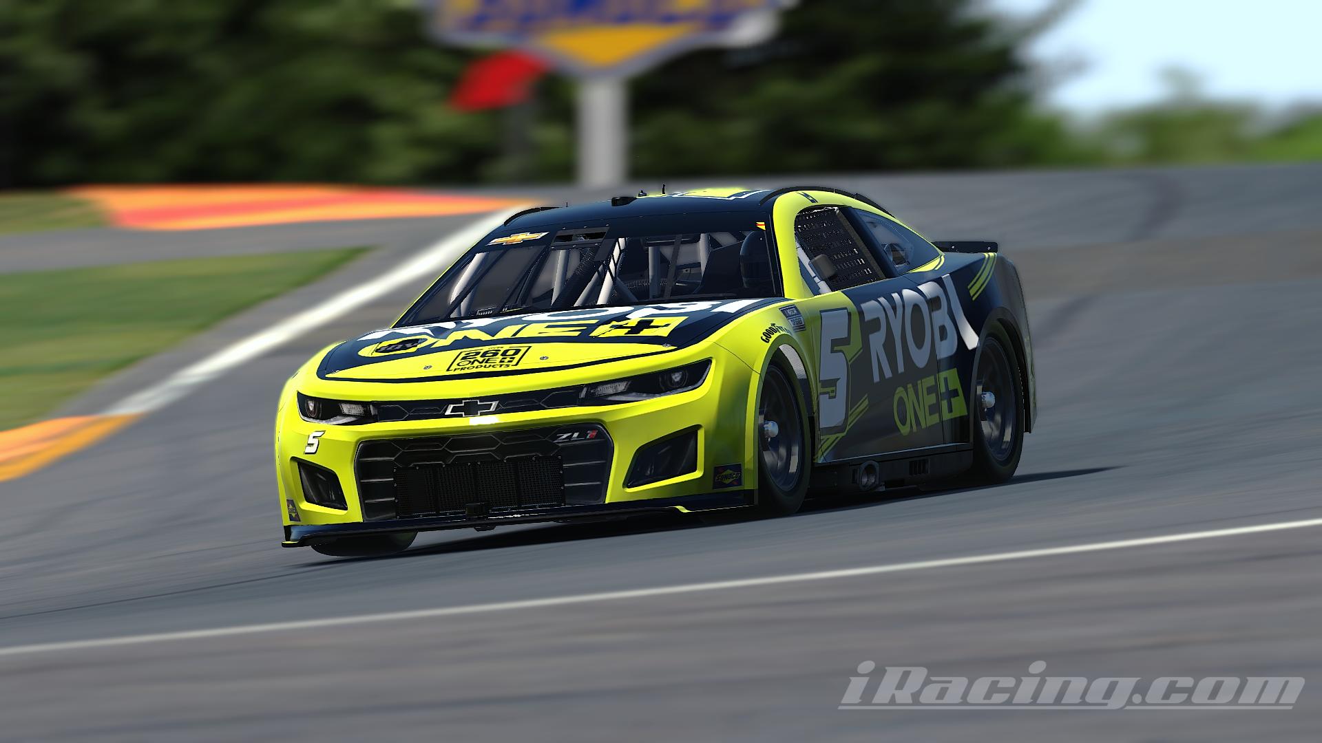 Ryobi Cup Camaro Luke #5 by Luke Mahone - Trading Paints