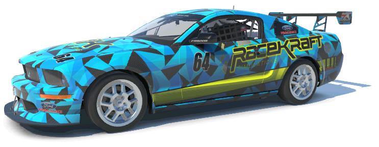 RaceKraft Shadow Racing Mustang FR500s by Bruce McLeod - Trading Paints