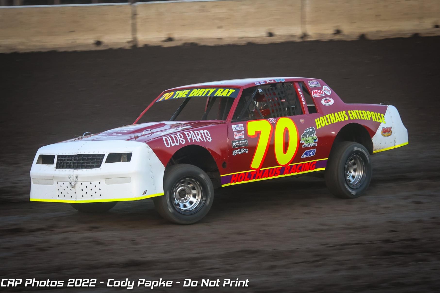 Steve Holthaus 2022 USRA Hobby Stock Sim Stamped by Logan Monteith ...