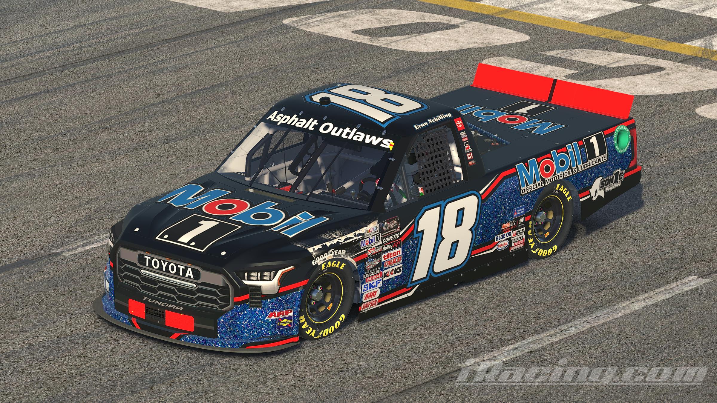 mobil 1 son1c racing chassis by Nathan C. - Trading Paints