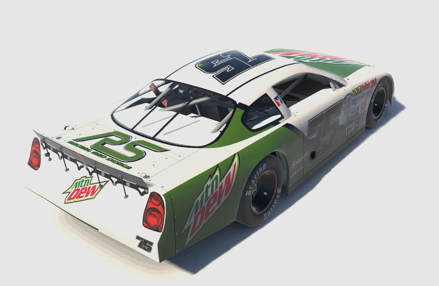 Latemodel Chevrolet Monte Carlo green 75 png by Roger S. - Trading Paints