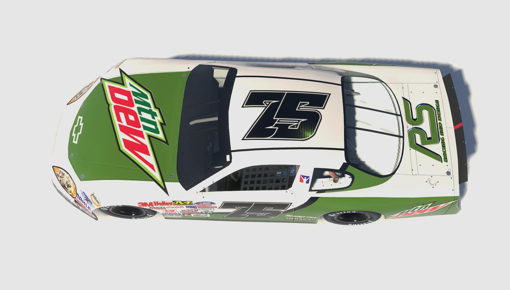 Latemodel Chevrolet Monte Carlo green 75 png by Roger S. - Trading Paints