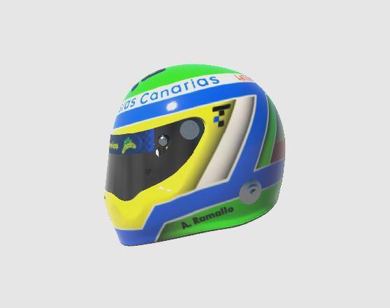 My real helmet by Alex Ramallo - Trading Paints