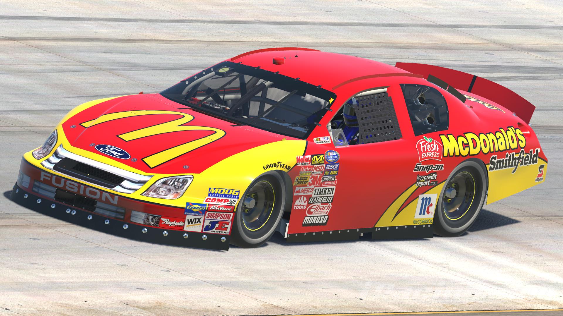 2007 Bobby Hamilton Jr McDonalds Ford Fusion by Bryson Hixenbaugh ...