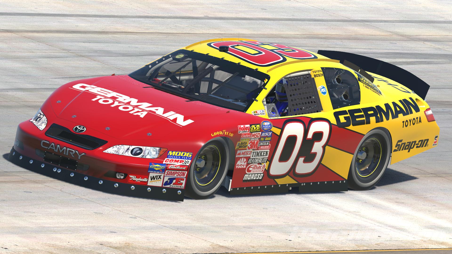 2007 Todd Bodine #03 Germain Toyota Camry by Bryson Hixenbaugh ...