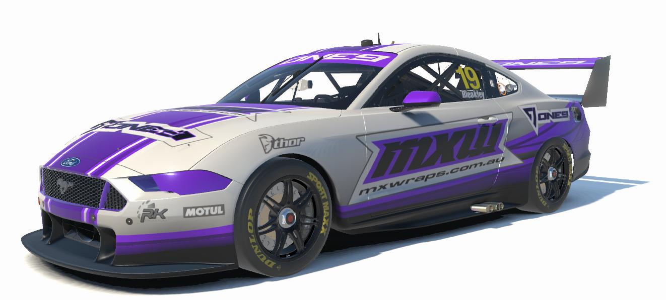 ONE9 MX Wraps Racing 2.0 - Mustang by Chris Bleakley - Trading Paints