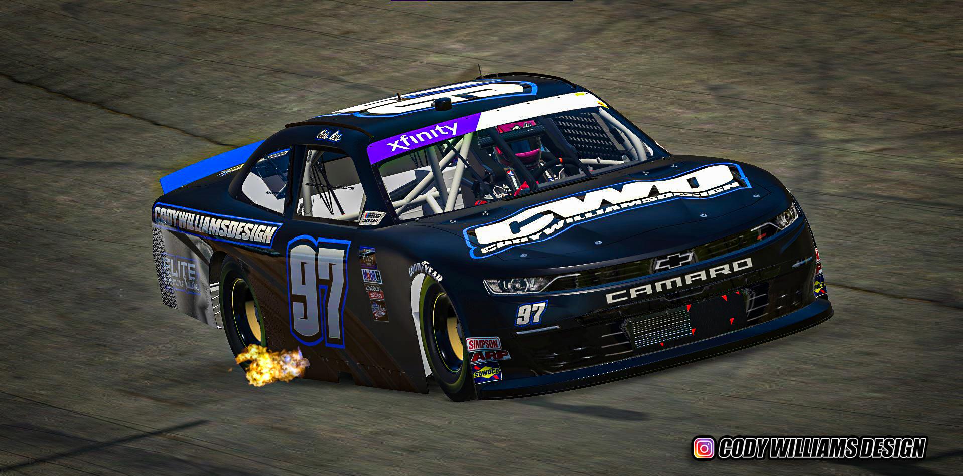 Chris Bass XFINITY Chevrolet Camaro! by Cody G Williams - Trading Paints