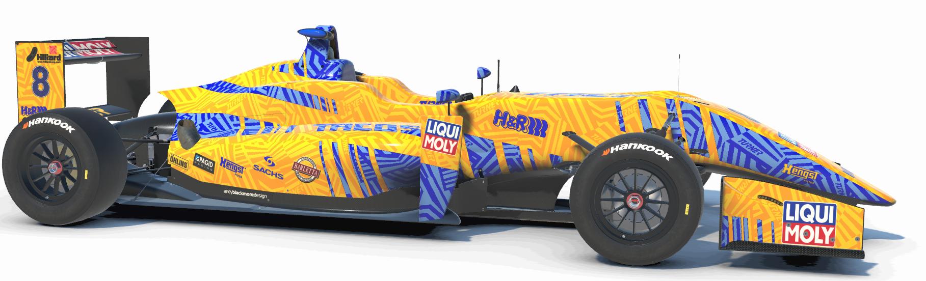 Turner Tacos - Dallara F3 by Perry Duncan - Trading Paints