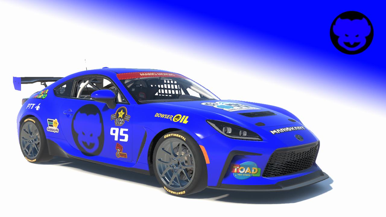 Toyota GR86 - Super Mario - Ludwig by Josemi Moronta - Trading Paints