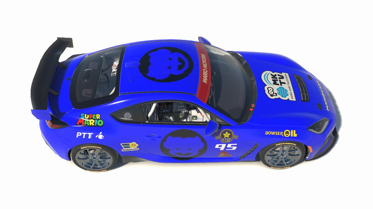 Toyota GR86 - Super Mario - Ludwig by Josemi Moronta - Trading Paints