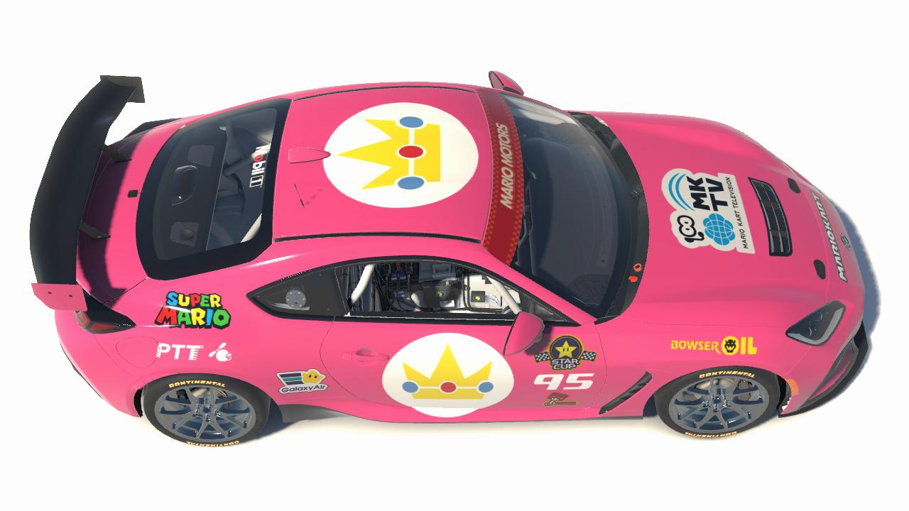 Toyota GR86 - Super Mario - Peach by Josemi Moronta - Trading Paints