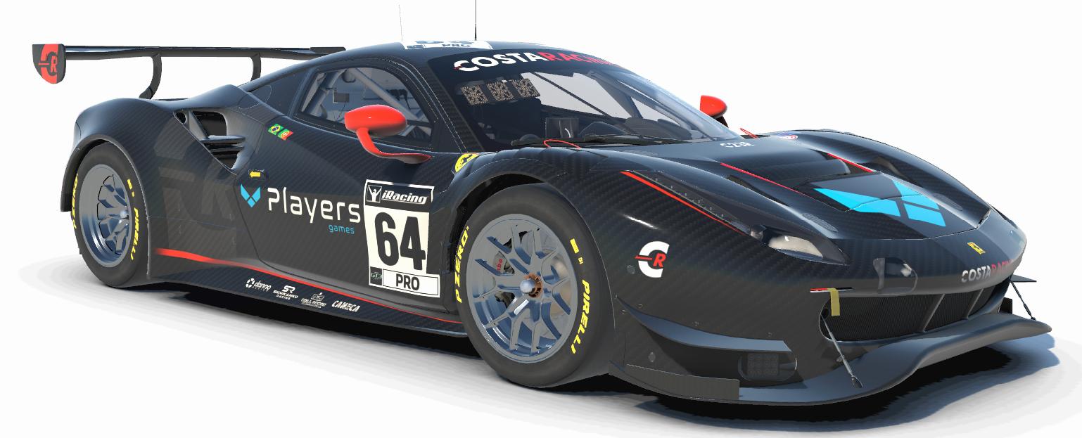 Costa Racing C23R PRO | Ferrari 488 GT3 Evo by Danilo Vaz - Trading Paints