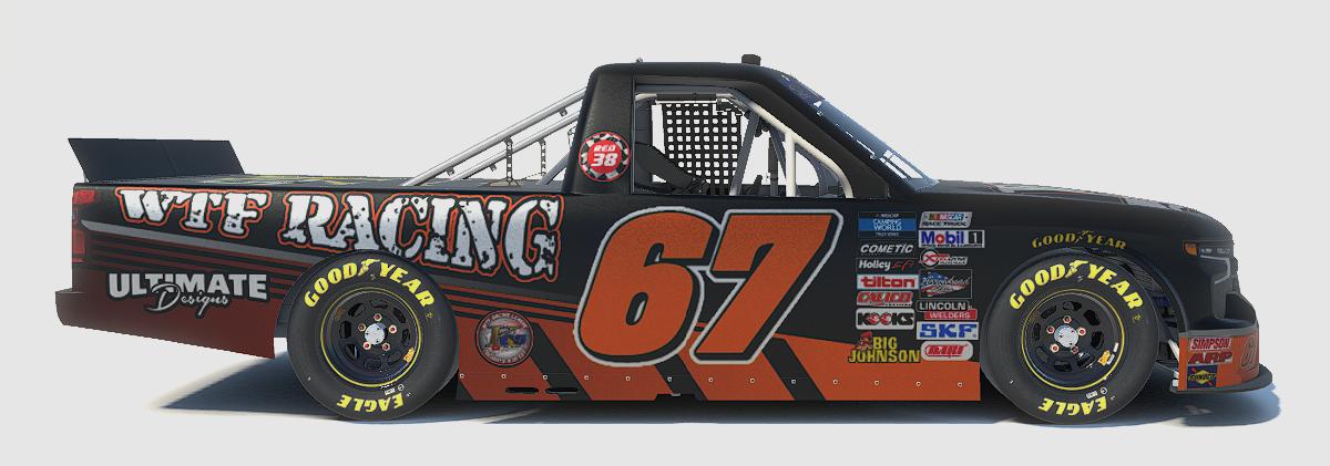 WTF Racing-Custom Number by Doug Ezzell - Trading Paints