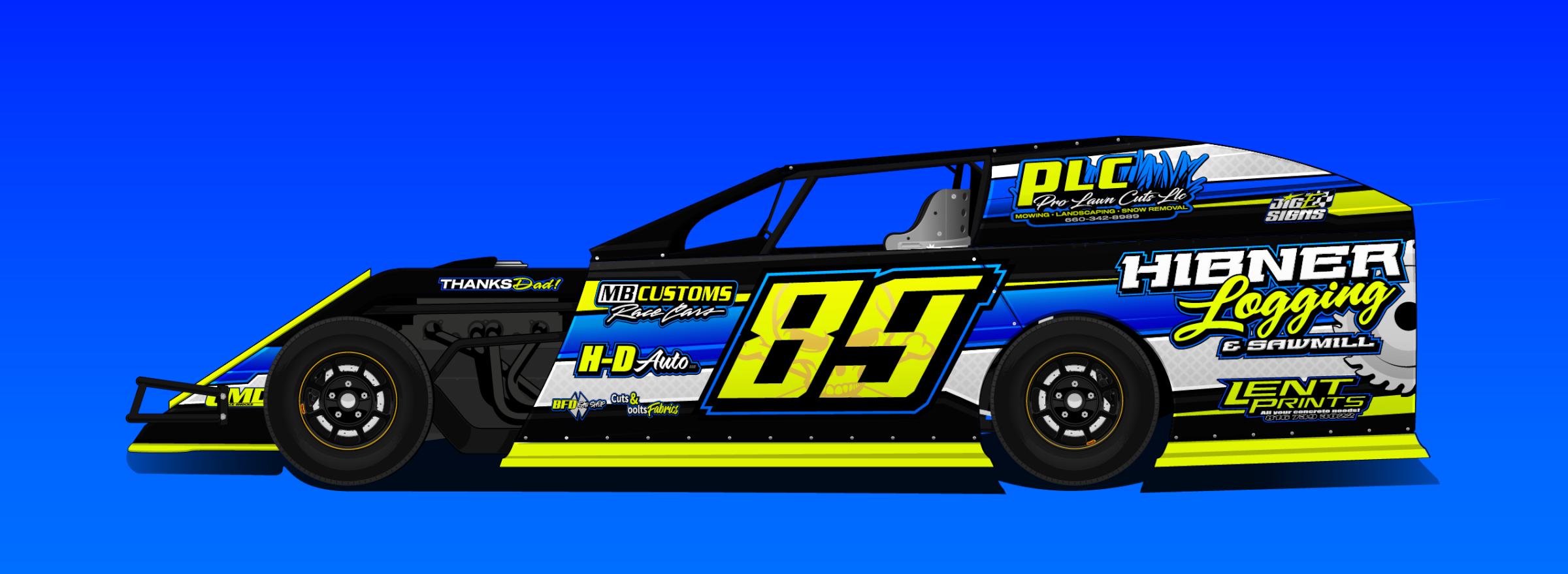 Tyler Hibner 2022 USRA A-Mod by Trevor B. - Trading Paints