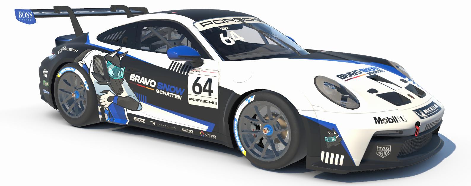 Bravo Snow Schatten 2023 | Porsche 911 GT3 Cup 992 by Danilo Vaz ...