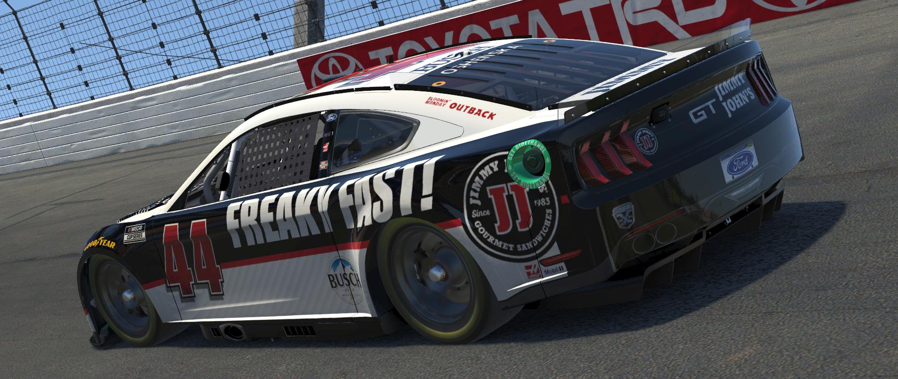 Ford Mustang Nextgen Kevin Harvick 2018 Jimmy Johns Freaky Fast by ...