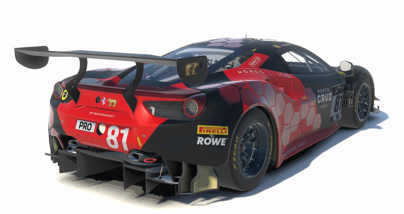 RP MOTORSPORT 488 GT3 Evo 2023 - Red Edition by Pieter Cuypers ...