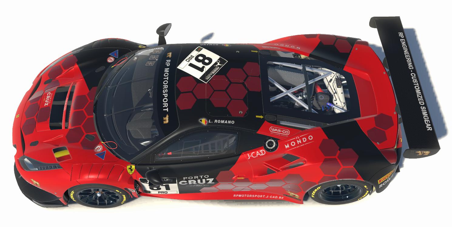 RP MOTORSPORT 488 GT3 Evo 2023 - Red Edition by Pieter Cuypers ...