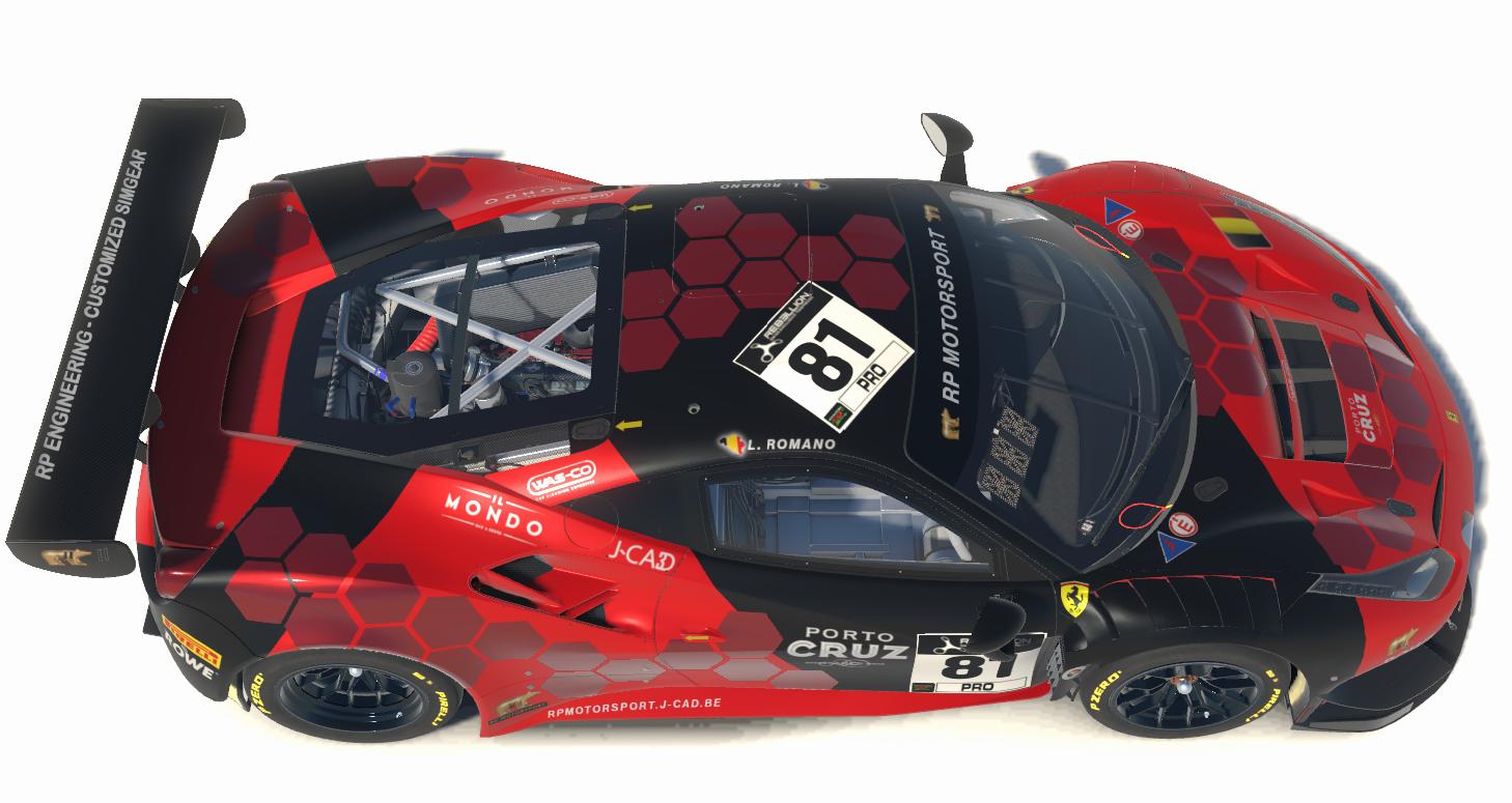 RP MOTORSPORT 488 GT3 Evo 2023 - Red Edition by Pieter Cuypers ...