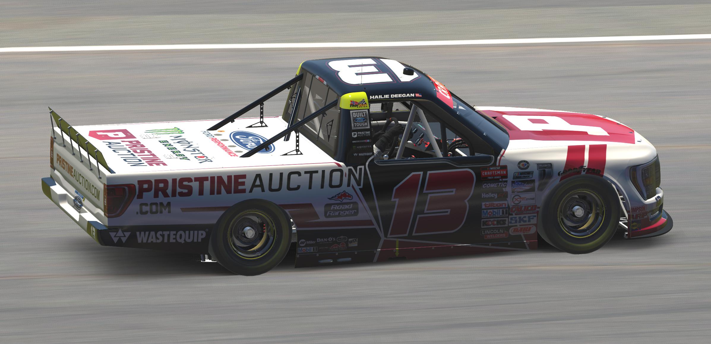 Hailie Deegan 2023 Thorsport Pristine Auction Concept Custom #13 by ...