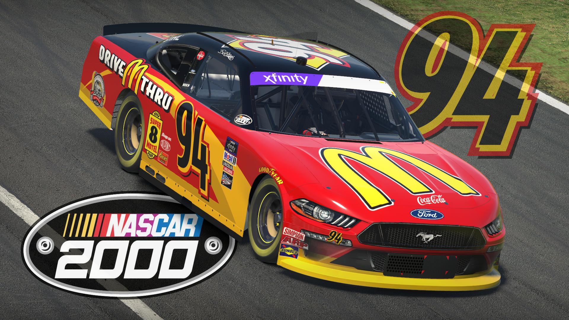 2000 Bill Elliott McDonalds Xfinity Ford Mustang by Dylan Holland ...