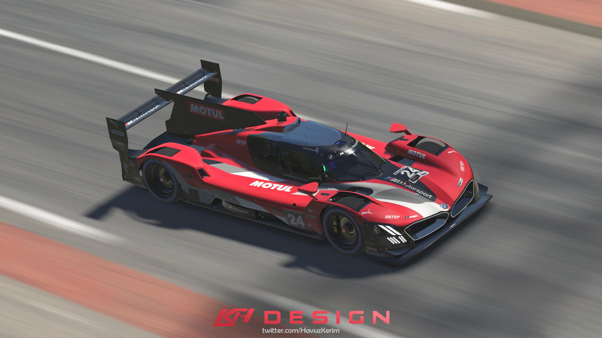 #25 BMW Team RLL MOTUL Livery for BMW M Hybrid V8 GTP/LMDh by Kerim ...