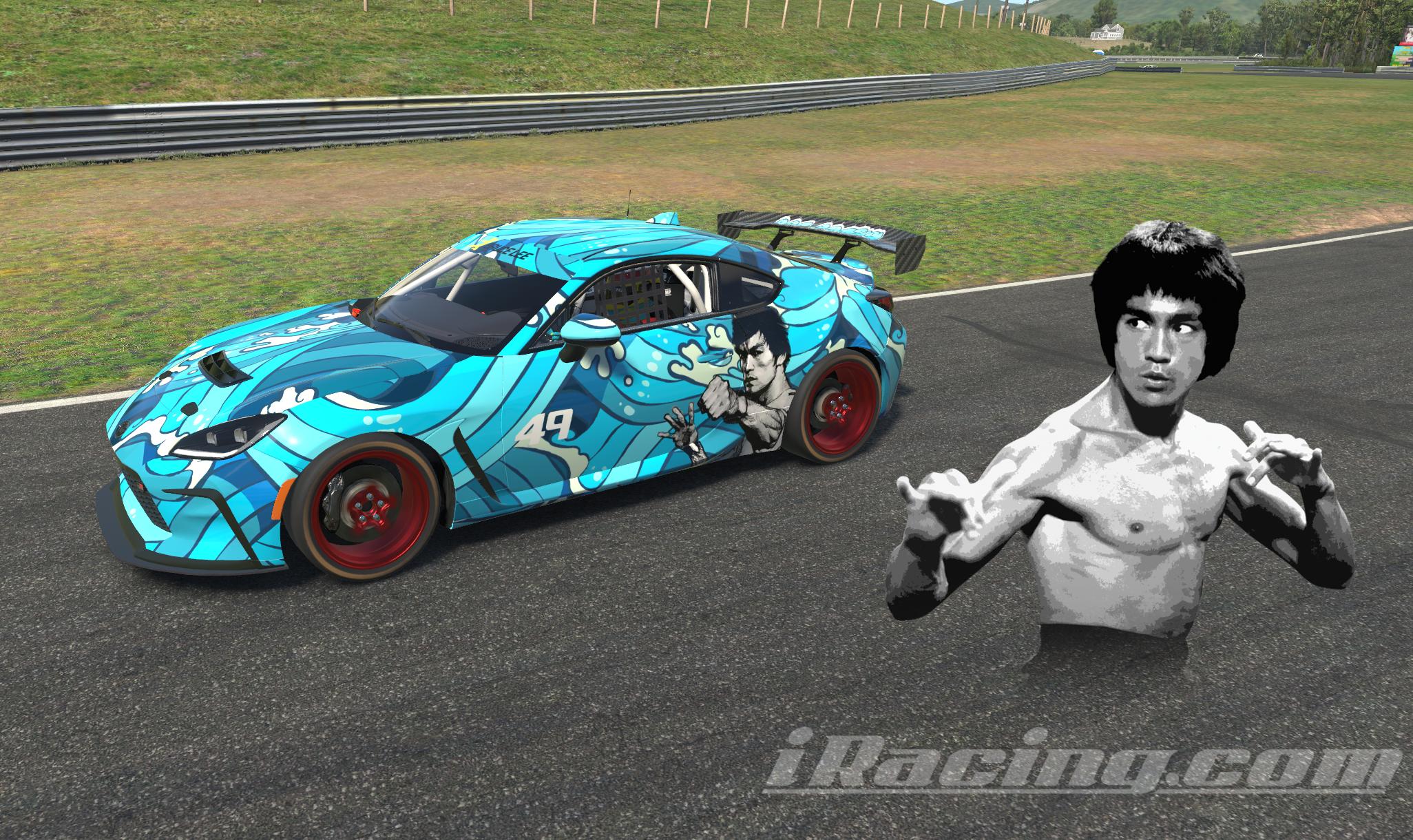 Bruce Lee Be Water My Friend by Pablo Bordas - Trading Paints