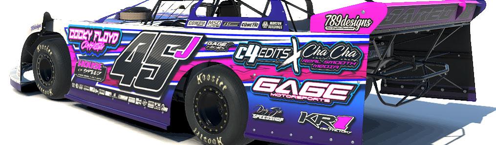 Kyle Jared Dirt Late Model update by Garrett Marshall - Trading Paints