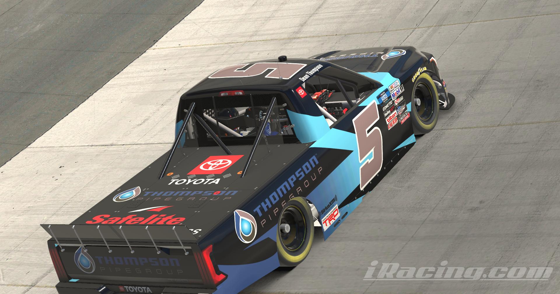 #5 Dean Thompson 2023 Thompson Pipegroup Concept Version 3 With Number ...