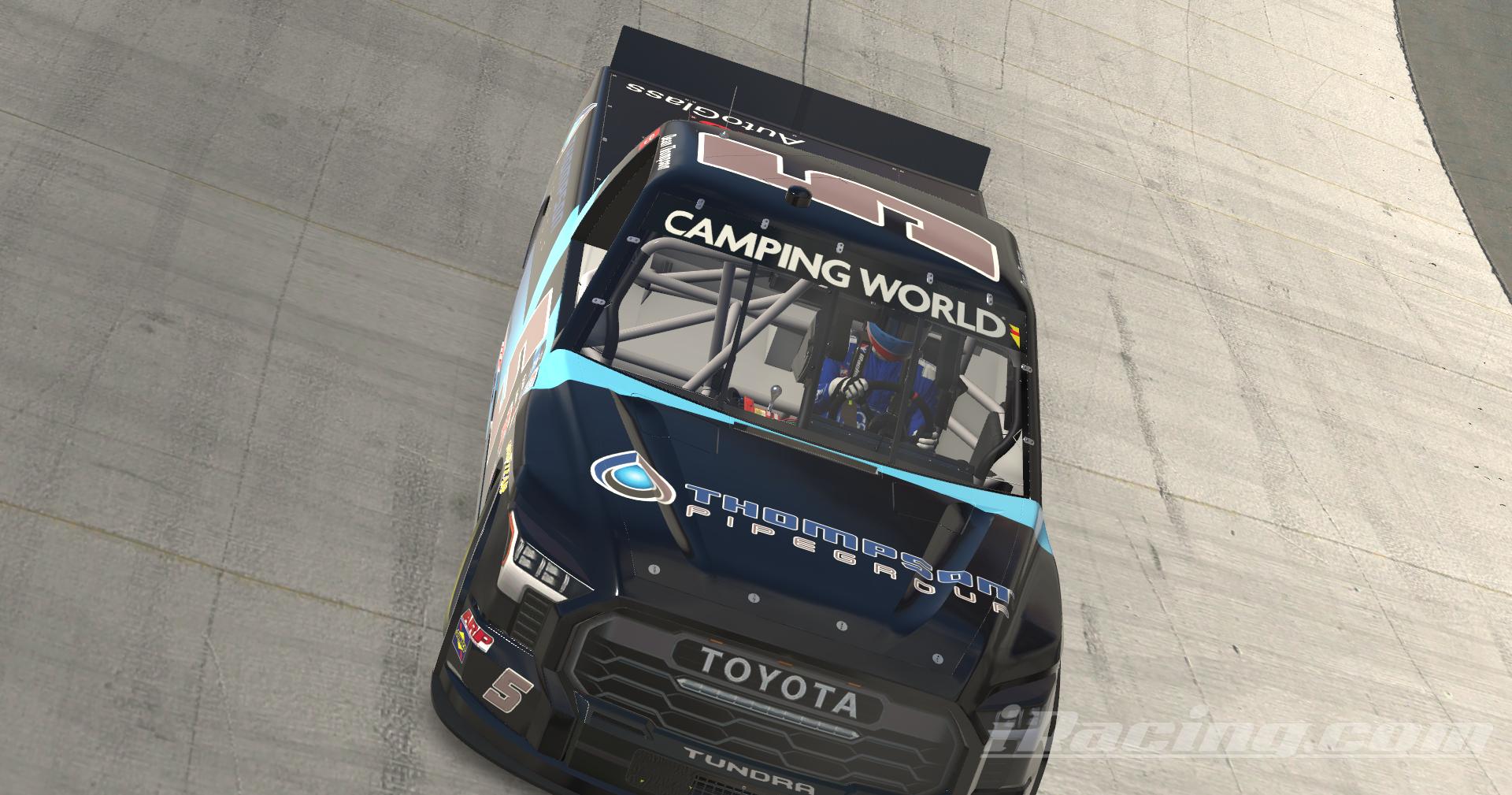 #5 Dean Thompson 2023 Thompson Pipegroup Concept Version 3 With Number ...