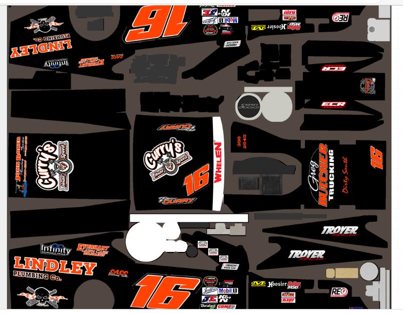 Blaine Curry 2022 Tour Modified by Brant Mickel - Trading Paints